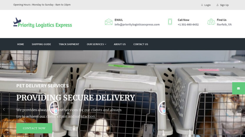 Is Prioritylogisticsexpress.com legit or a scam?